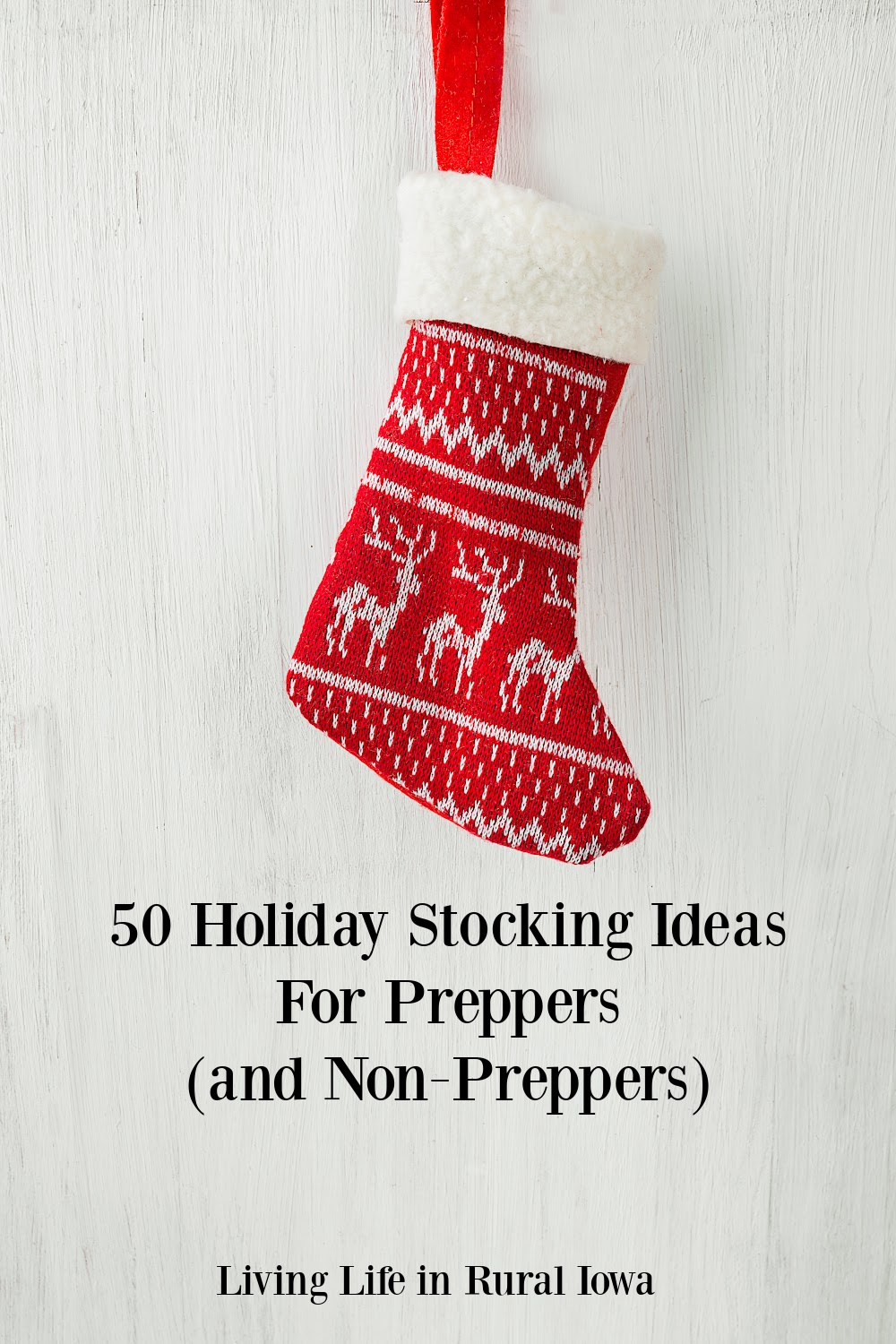 50 Holiday Stocking Ideas For Preppers (and Non-Preppers) - Living Life ...